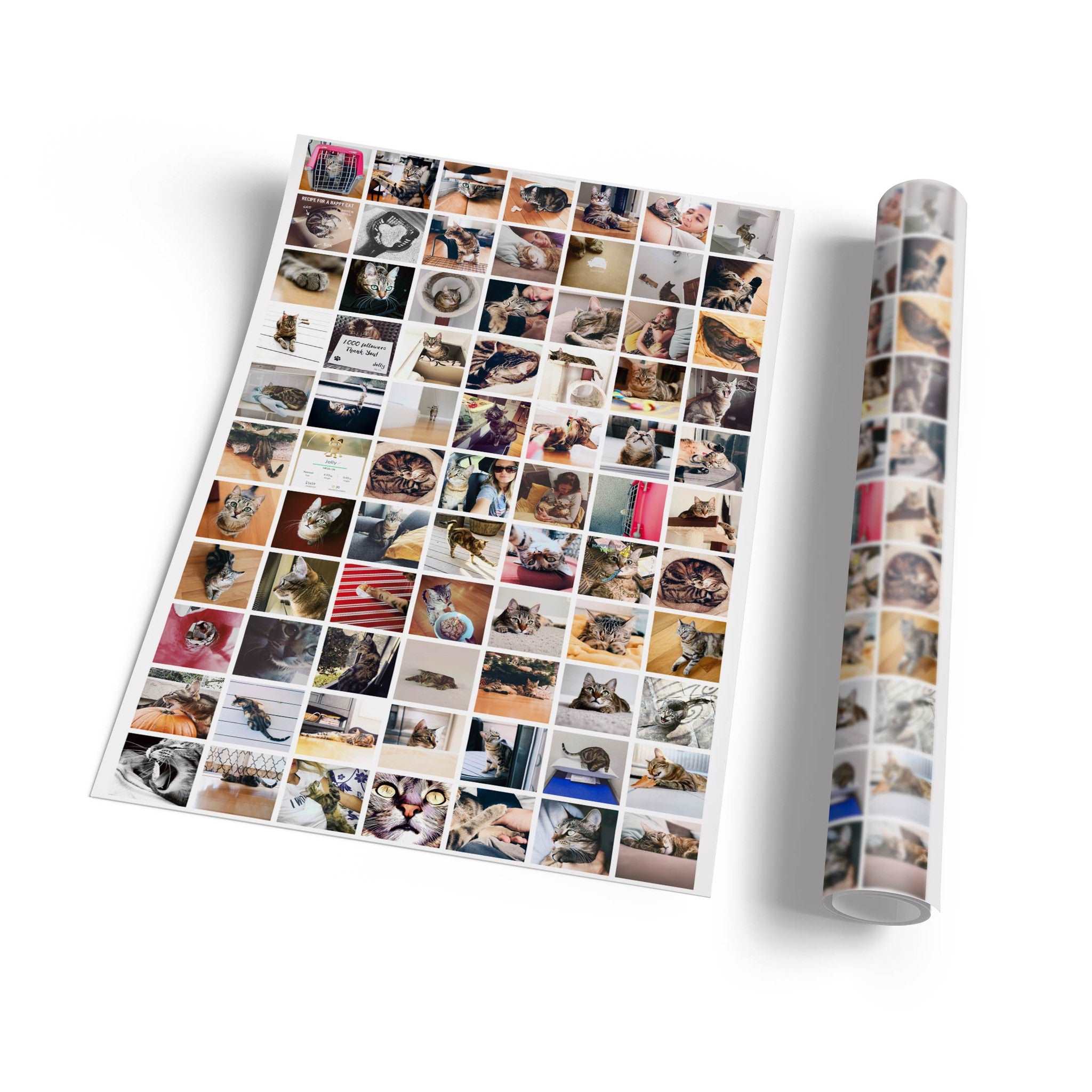 20x30 Photo Collage Poster | 77 Picture Custom Poster | FoxPrint